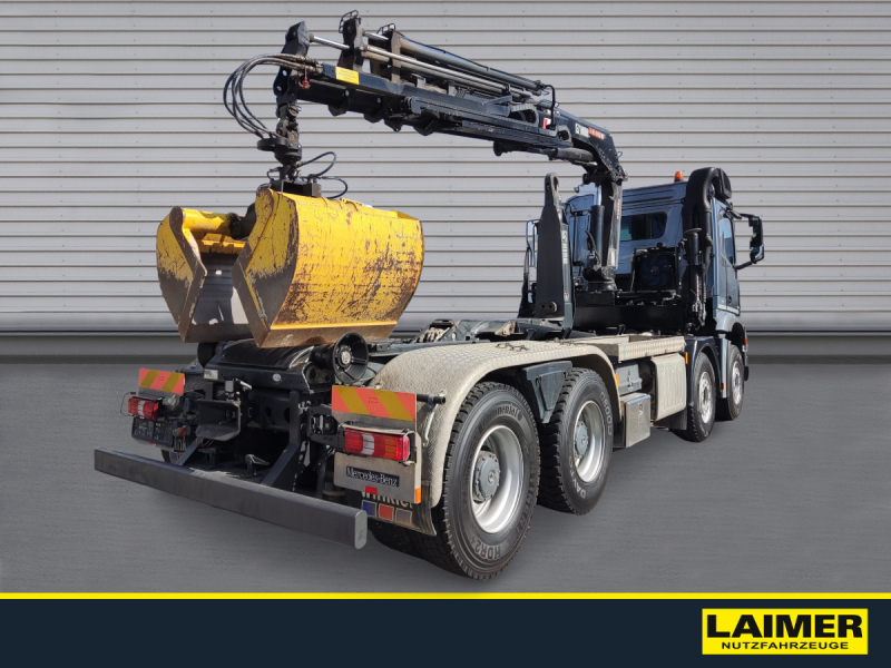 Mercedes Benz Arocs 3248 LK 8X4 Abrollkipper/Kran - Laimer Nutzfahrzeuge